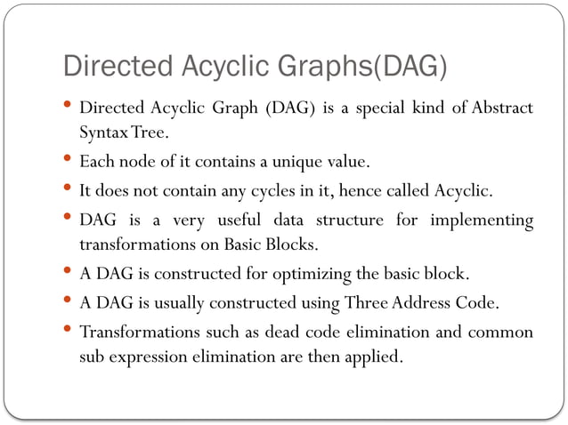 complier design unit 4 for helping students | PPT