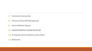 Management Concepts | PPTX