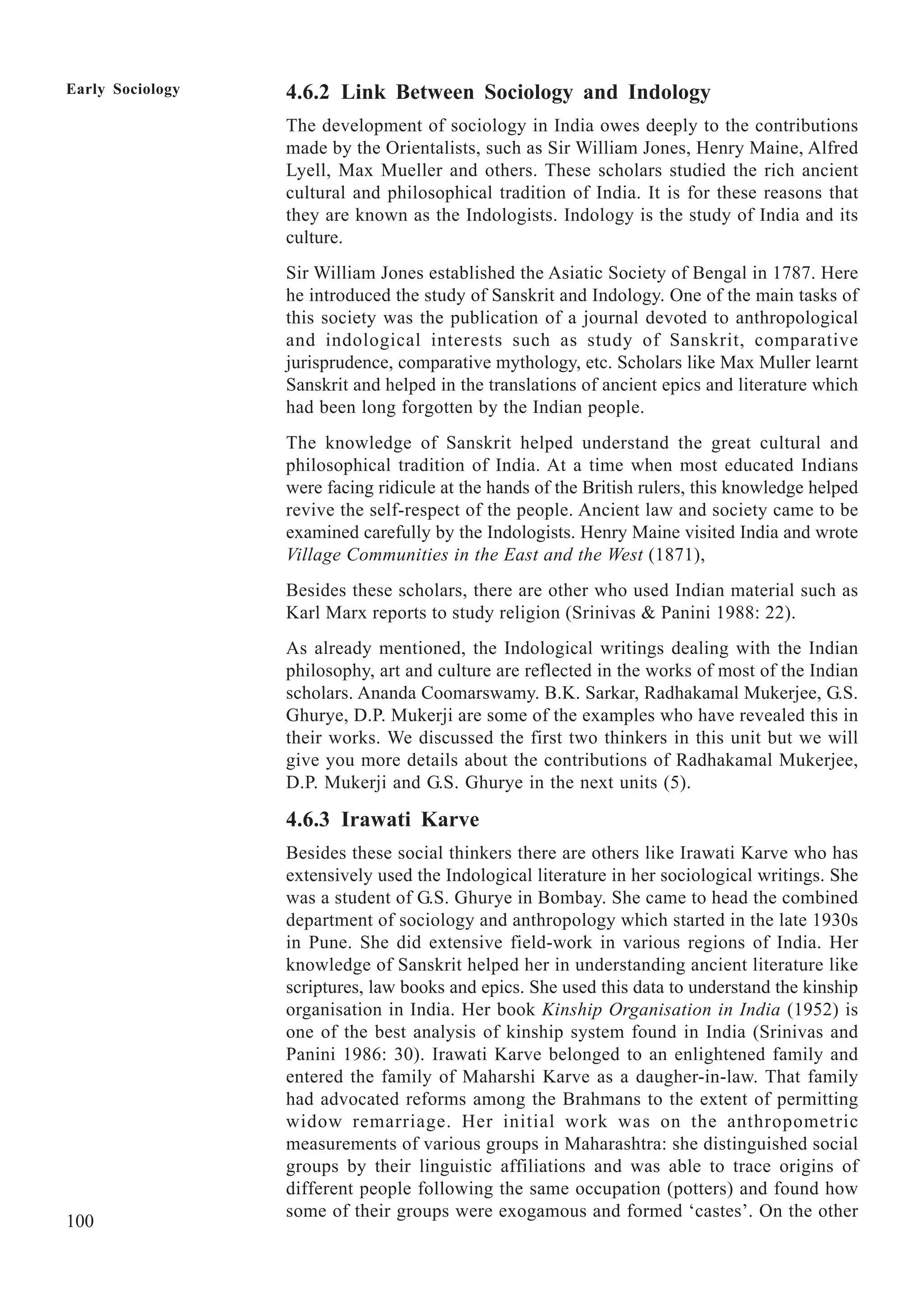 history and development of sociology in India | PDF