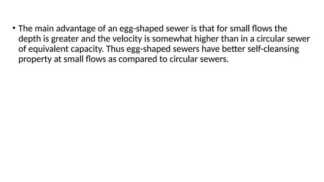 Types of Sewers according to material.... | PPT
