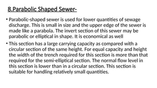 Types of Sewers according to material.... | PPT
