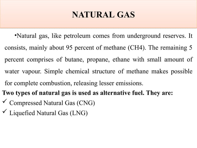 UNIT-4 Alternate fuels types and performance.pptx