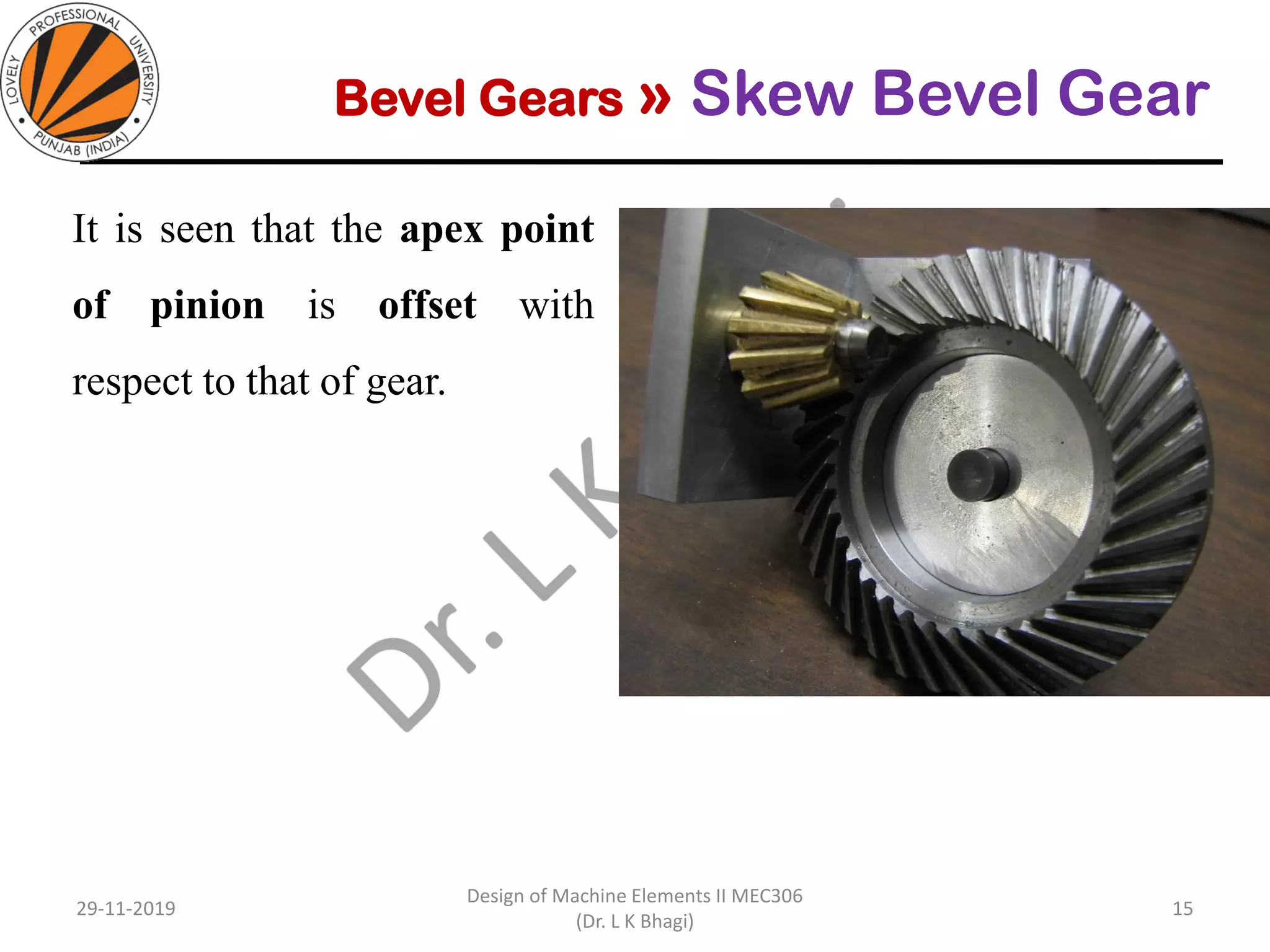 Unit 4 bevel gears | PDF