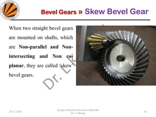 Unit 4 bevel gears | PPT