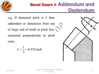 Unit 4 bevel gears | PPT
