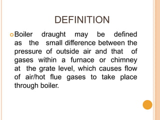 unit-4 boiler draught in thermal engineering.pptx
