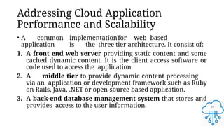 Application Architecture for Cloud Computing | PPTX