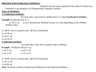 Compiler design selective dissemination of information syntax direct ...