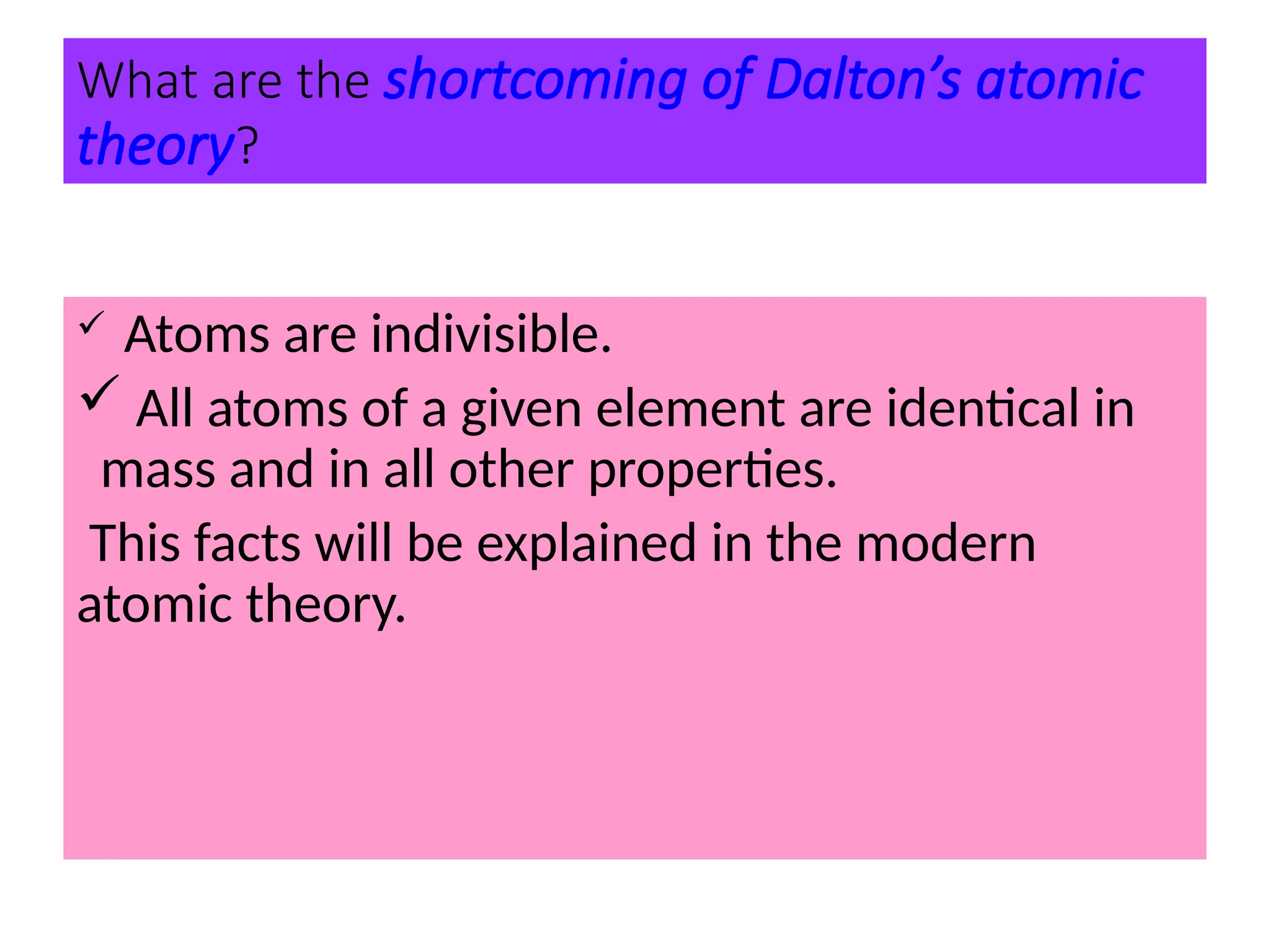 Structure of substances 4.1 Historical Development of The Atomic Nature ...