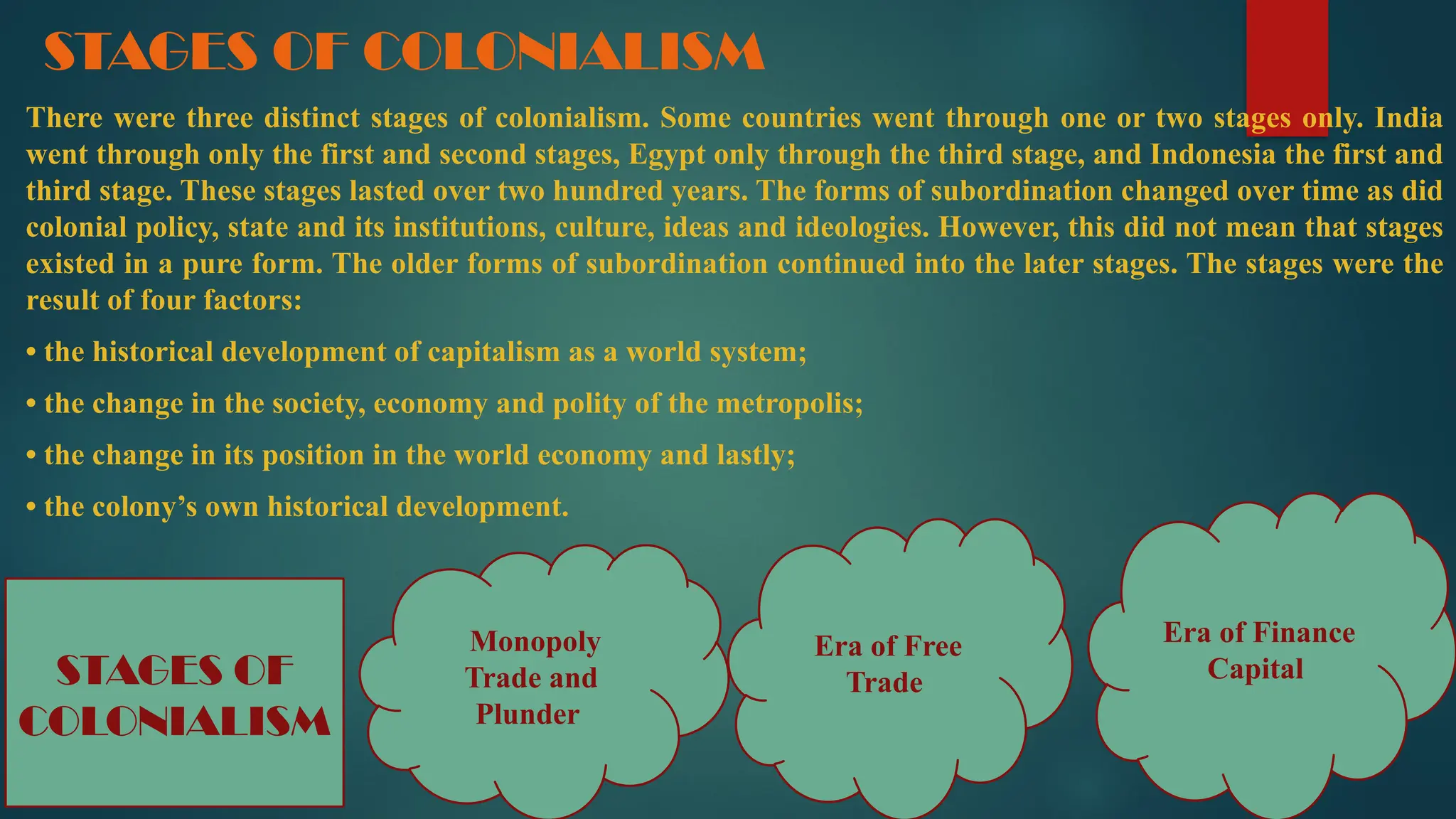 unit-4 colonialism.pptx history, B.A.LL.B | PPTX