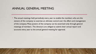 Unit-4 company law MEETINGS AND RESOLUTION.pptx