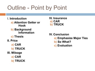 Unit 4 comparison-contrast essay - | PPTX