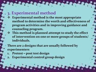 counseling psychology- evaluation of counseling | PPTX