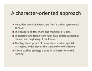 Unit 4 data link layer | PDF