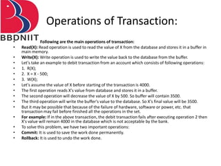 Unit 4 dbms | PPTX