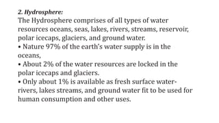 Unit 4 d) Environment and Development | PPTX