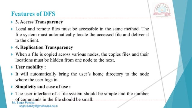 Distributed File Systems | PPTX