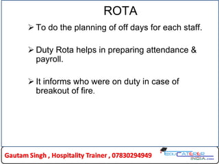 duty-rotas-and-work-schedule | PPT