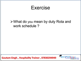 duty-rotas-and-work-schedule | PPT
