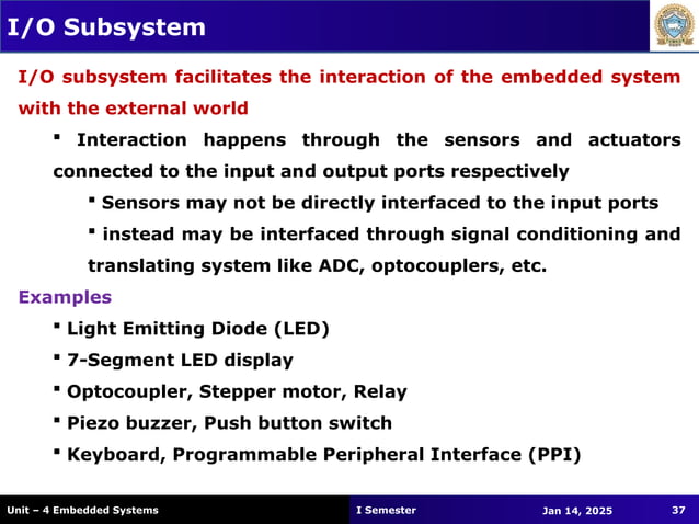 Unit-4 (Embedded Systems).ppt-1.pptjwjsjdjfndnjdjdbdj | PPT