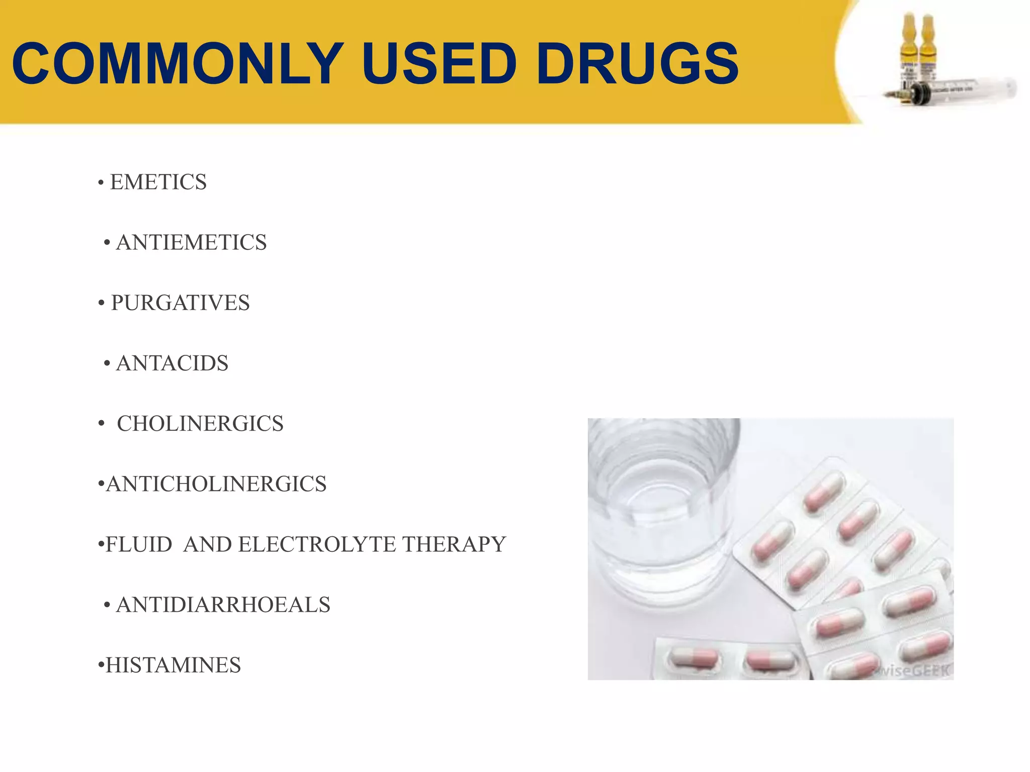 Unit 4 emetics & antiemetics | PPTX | Digestive Disorders | Diseases ...