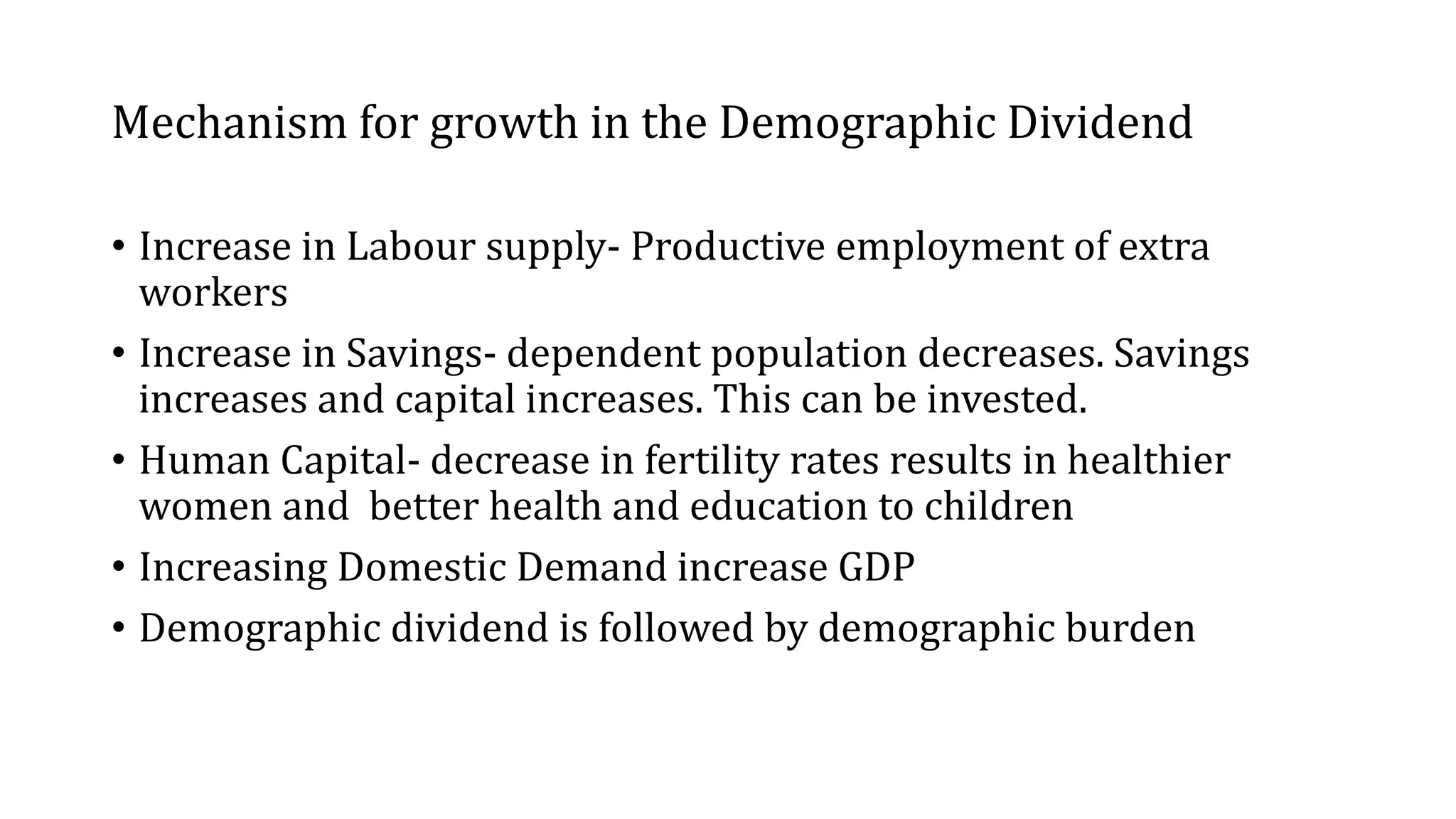 Unit 4 e) Population and Development | PPTX
