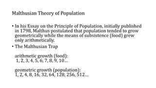 Unit 4 e) Population and Development | PPTX