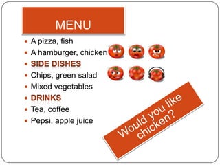 Unit 4 food | PPTX