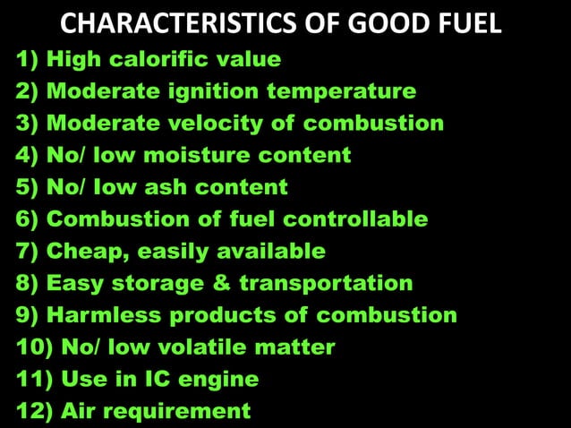 Unit 4 Fuels | PPT