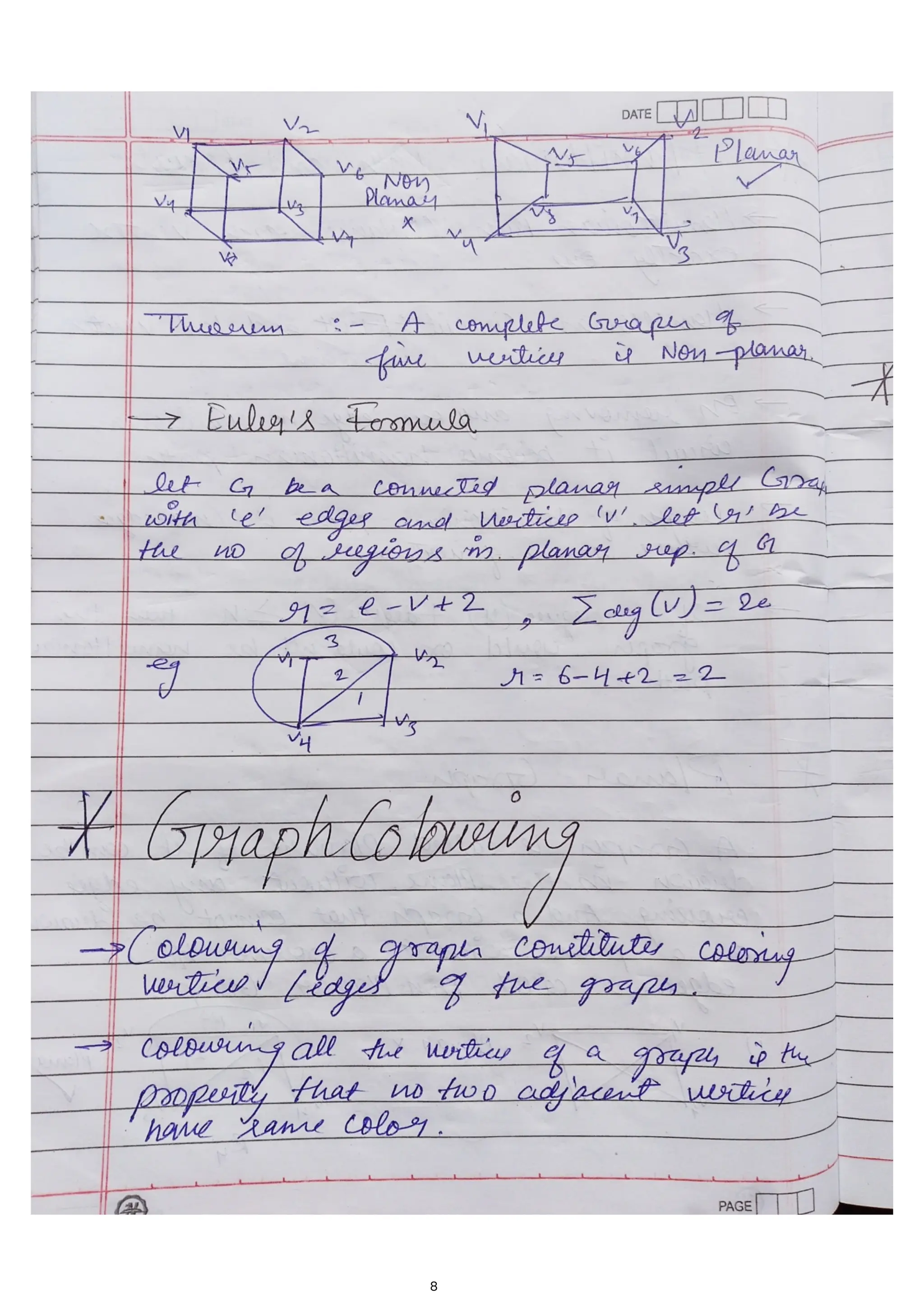 Graph theory || Fundamental of Computer Science | PDF