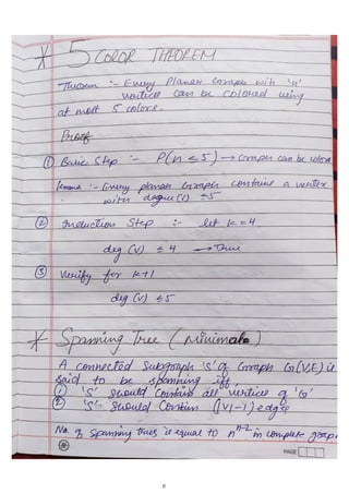 Graph theory || Fundamental of Computer Science | PDF