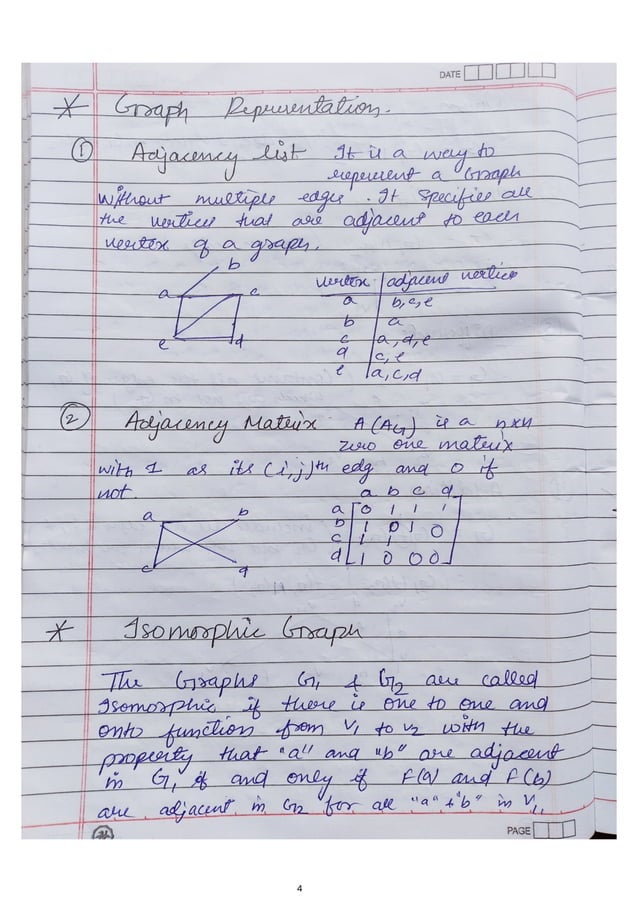 Graph theory || Fundamental of Computer Science | PDF