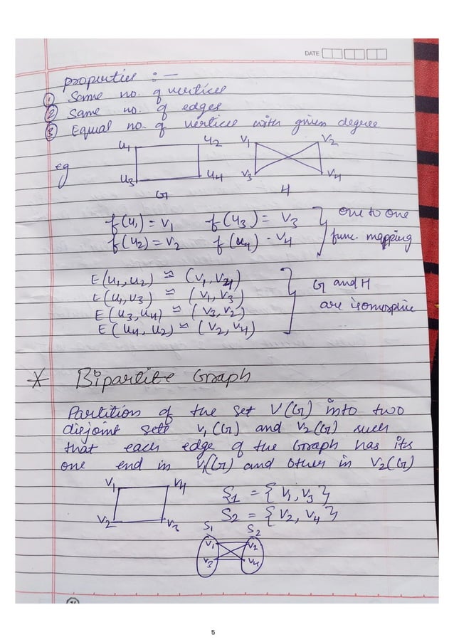 Graph theory || Fundamental of Computer Science | PDF