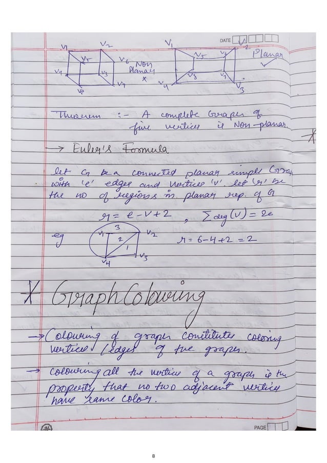 Graph theory || Fundamental of Computer Science | PDF