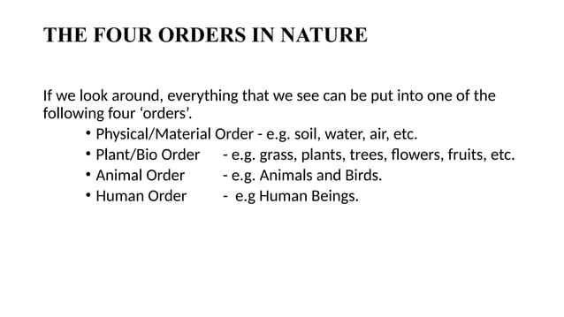 Unit - 4 HARMONY IN THE NATURE AND EXISTENCE.pptx