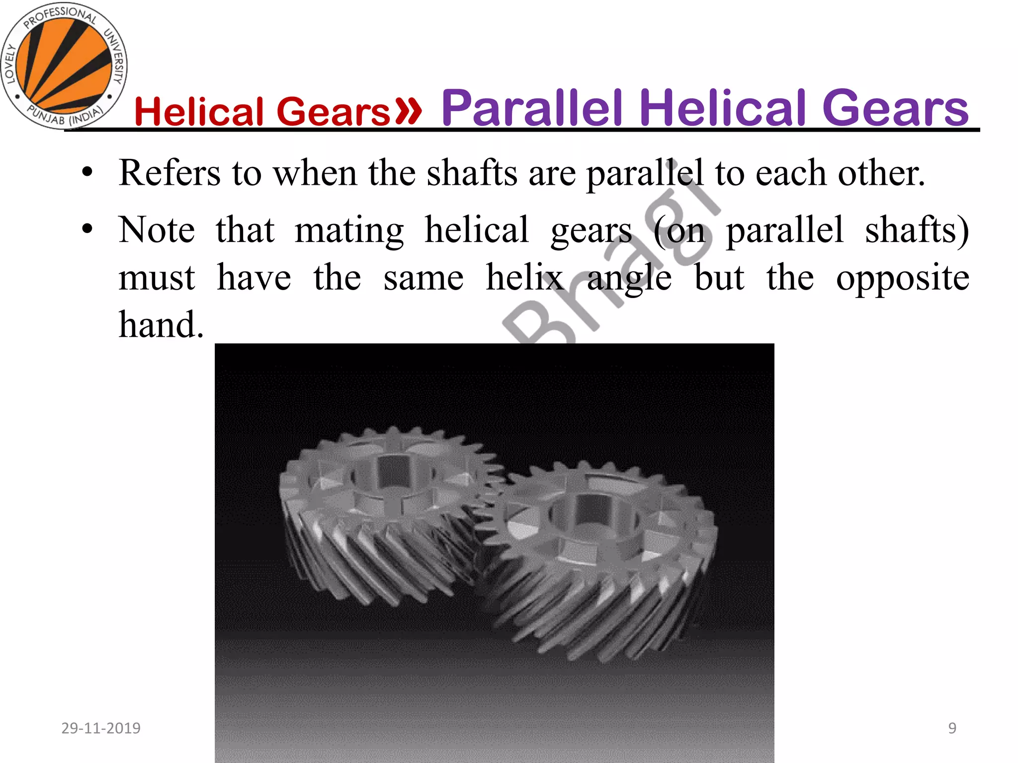 Unit 4 helical gear | PDF