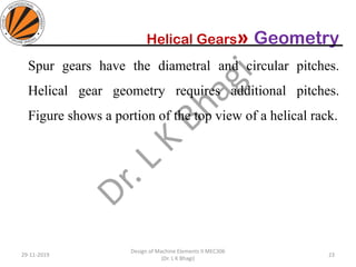 Unit 4 helical gear | PDF