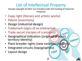 Intellectual property rights | PPT