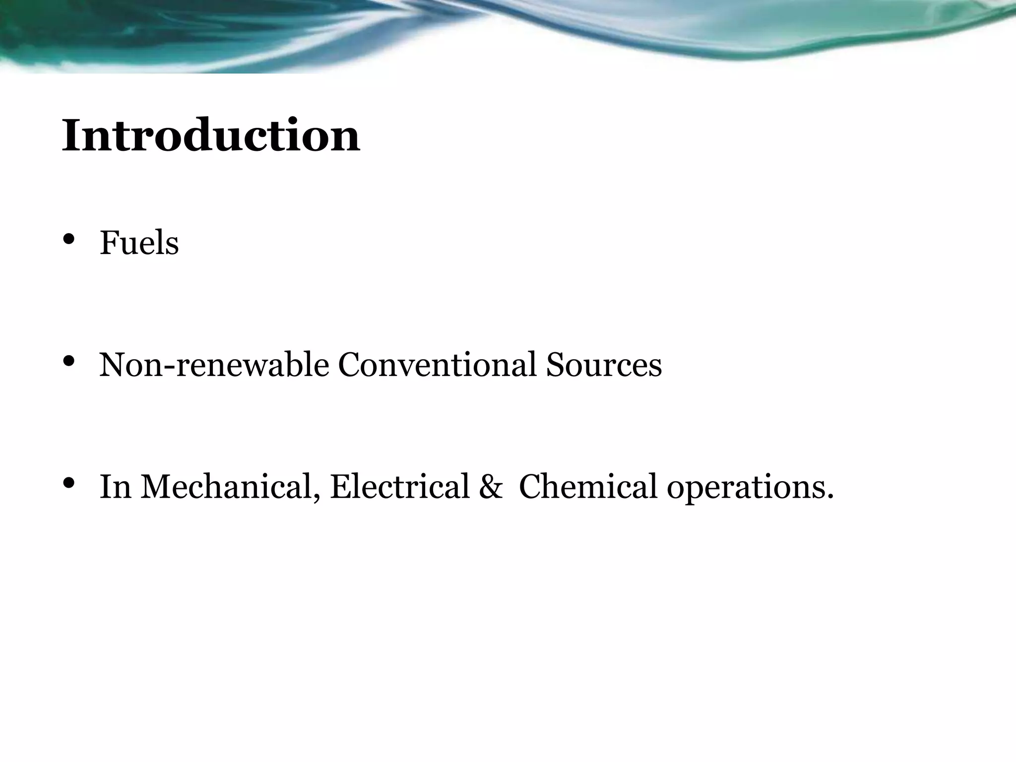 Unit 4 introduction to fuels and combustion | PPTX