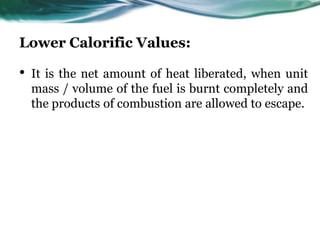 Unit 4 introduction to fuels and combustion | PPTX