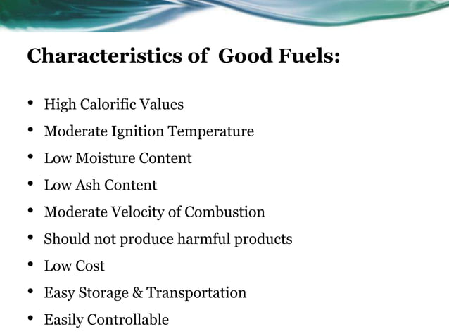 Unit 4 introduction to fuels and combustion | PPTX | Chemistry | Science