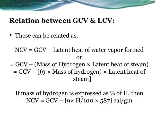 Unit 4 introduction to fuels and combustion