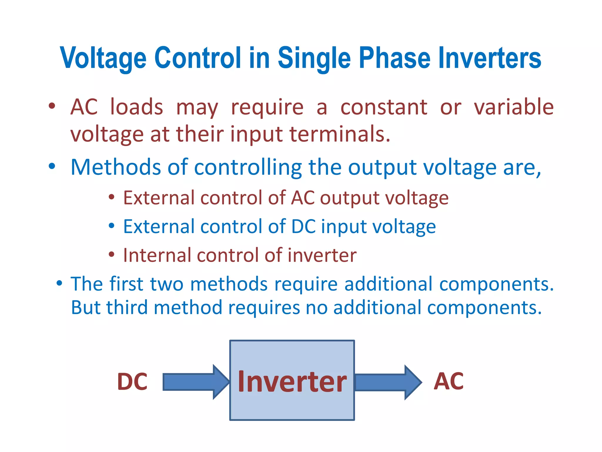 Unit- 4 inverters (part-2) | PPTX