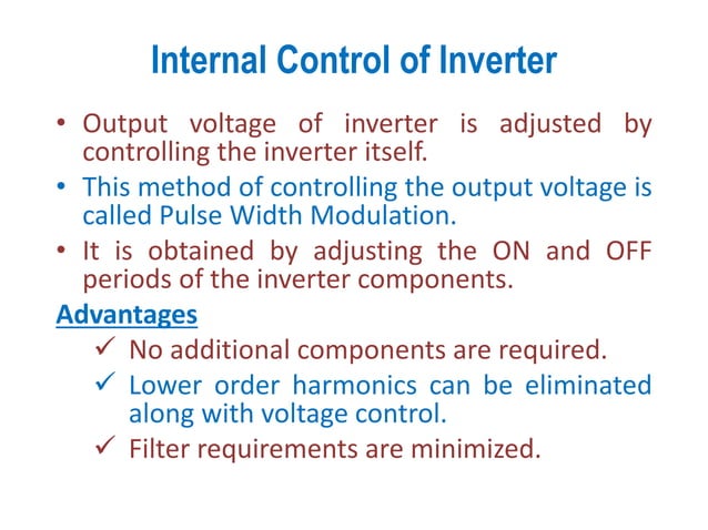 Unit- 4 inverters (part-2) | PPTX