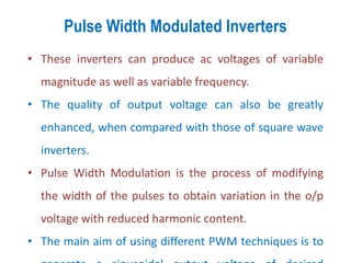 Unit- 4 inverters (part-2) | PPTX
