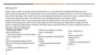 Unit-4 Java ppt for BCA Students Madras Univ | PPTX