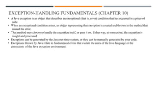 Unit-4 Java ppt for BCA Students Madras Univ | PPTX