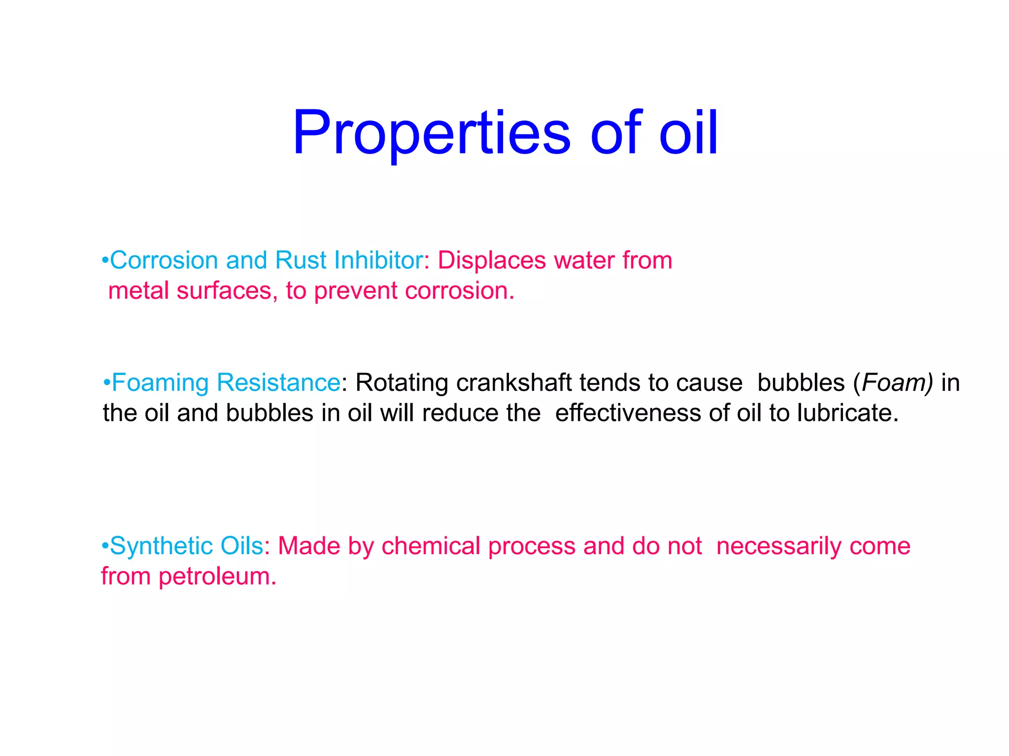 Unit 4 lubrication system | PPTX