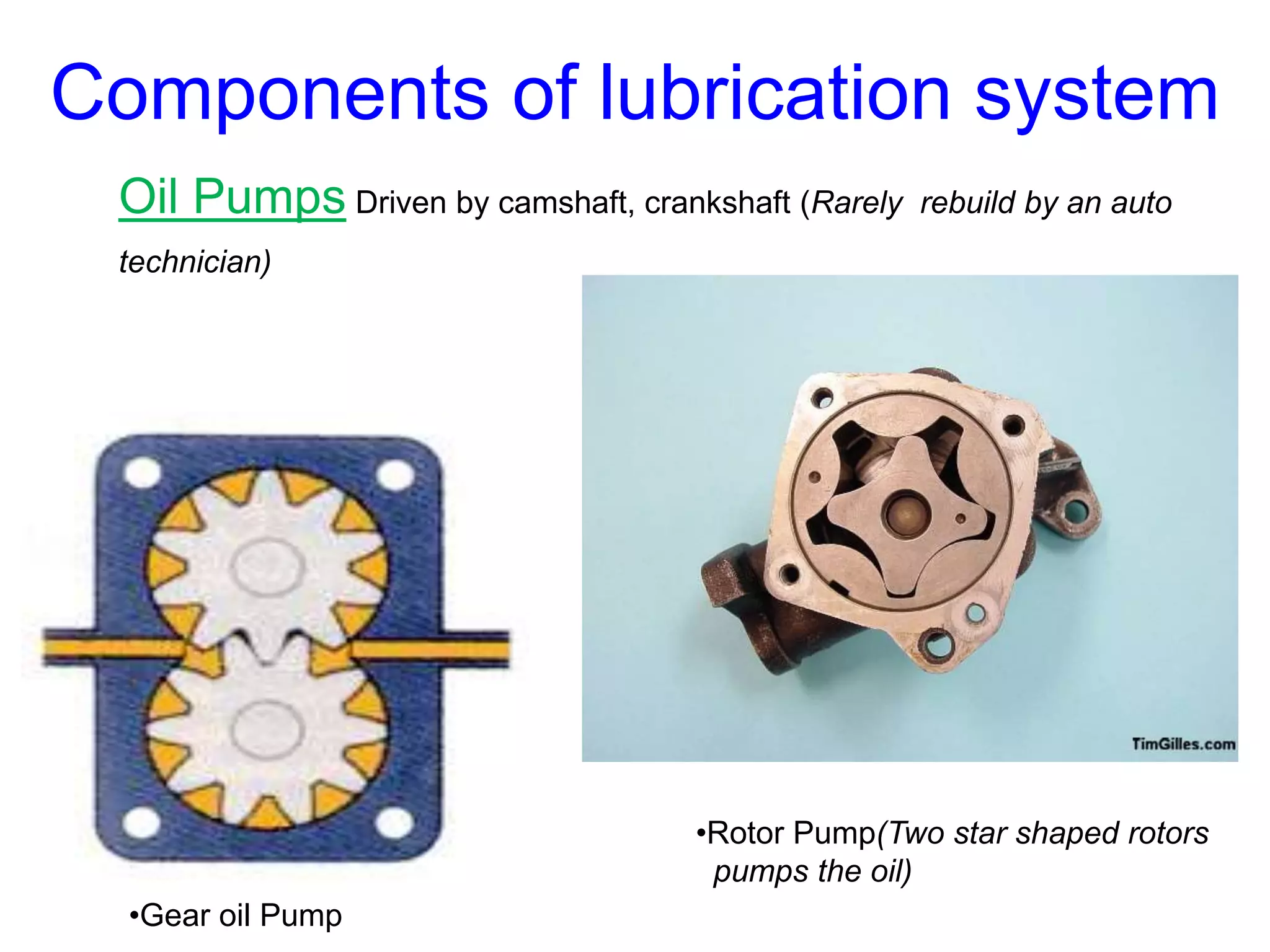 Unit 4 lubrication system | PPTX