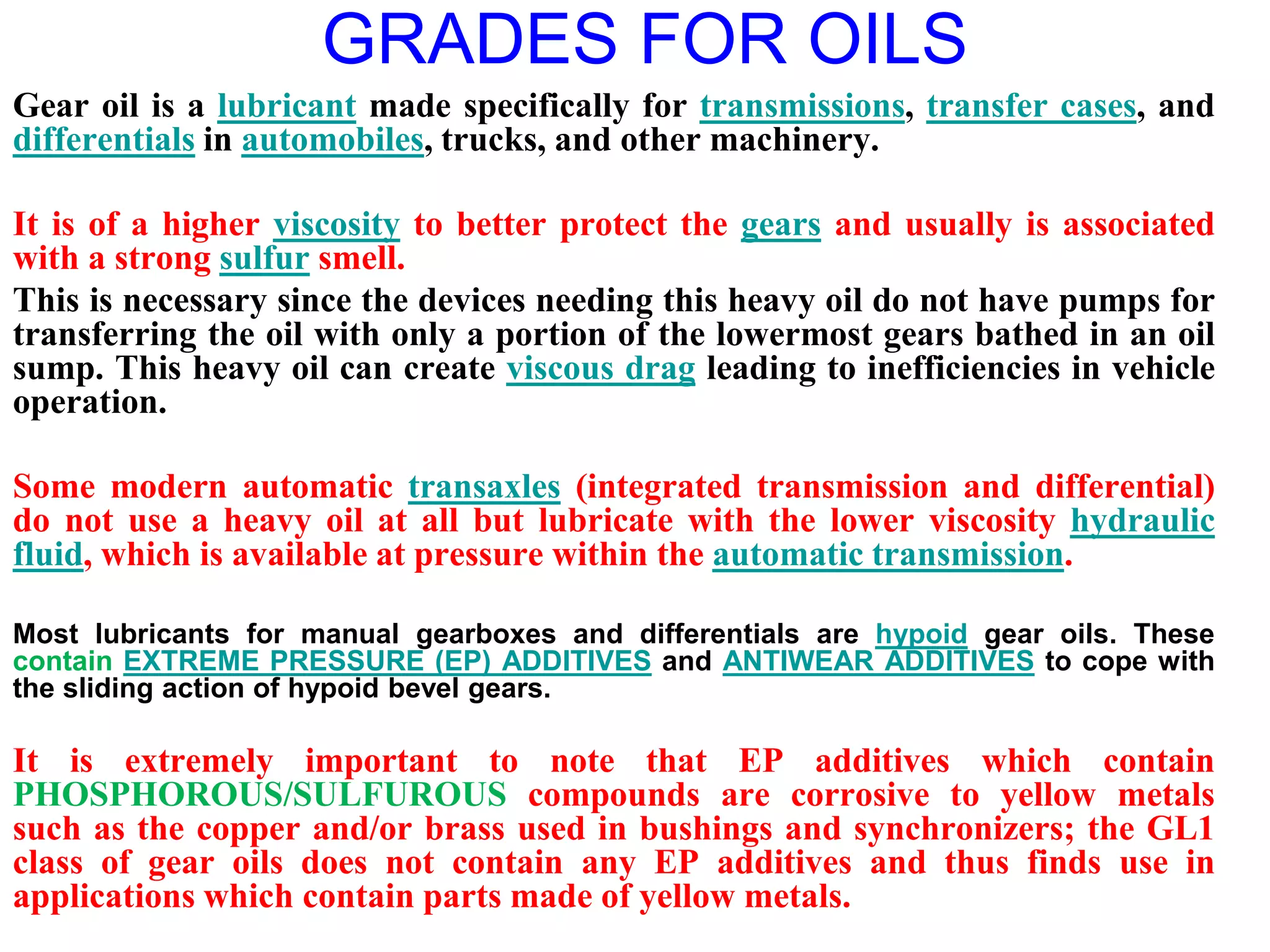 Unit 4 lubrication system | PPTX